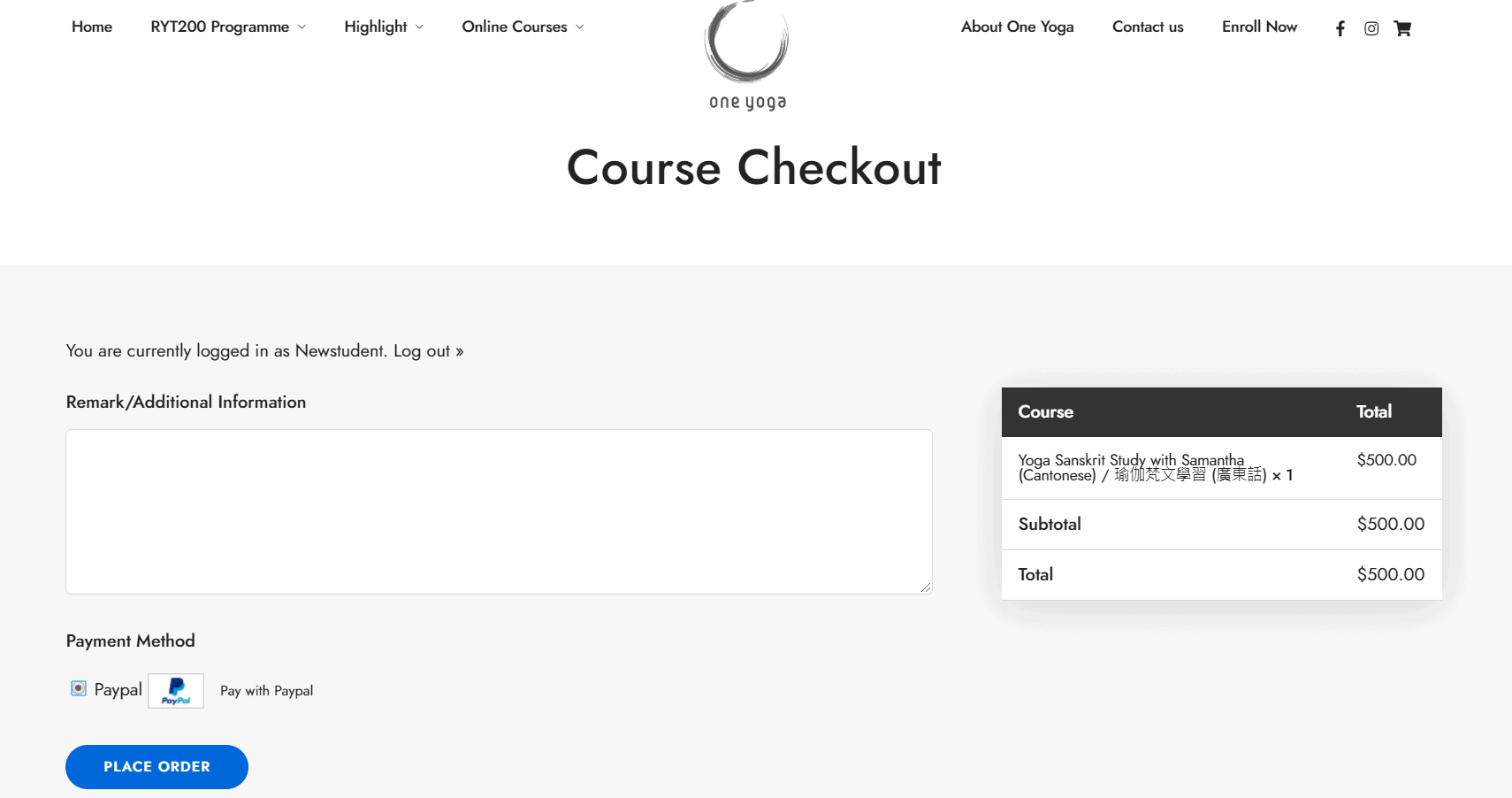Online Course - How To Enroll